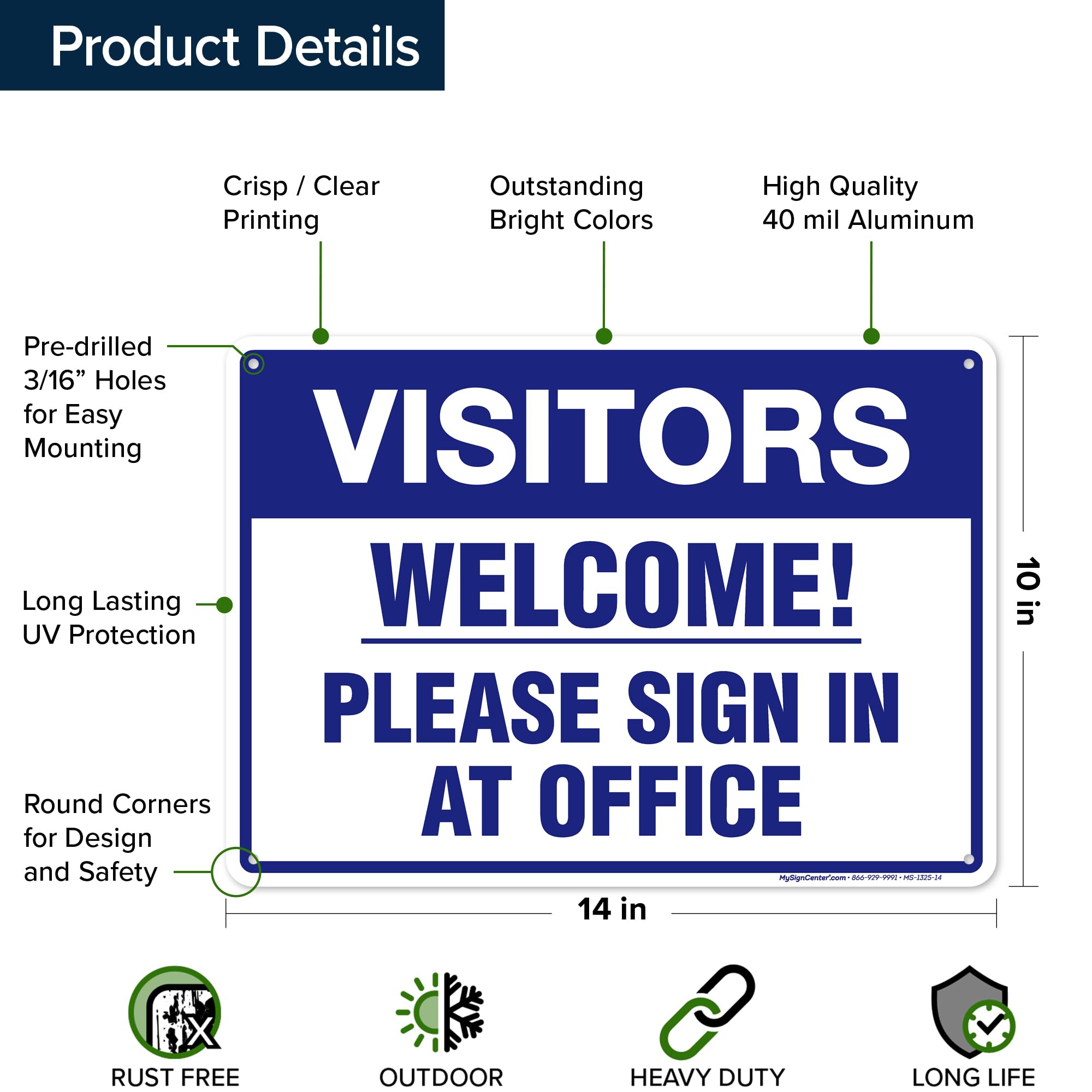 Welcome Visitors Sign Welcome New Baby Rules Sign Visitors Hospital