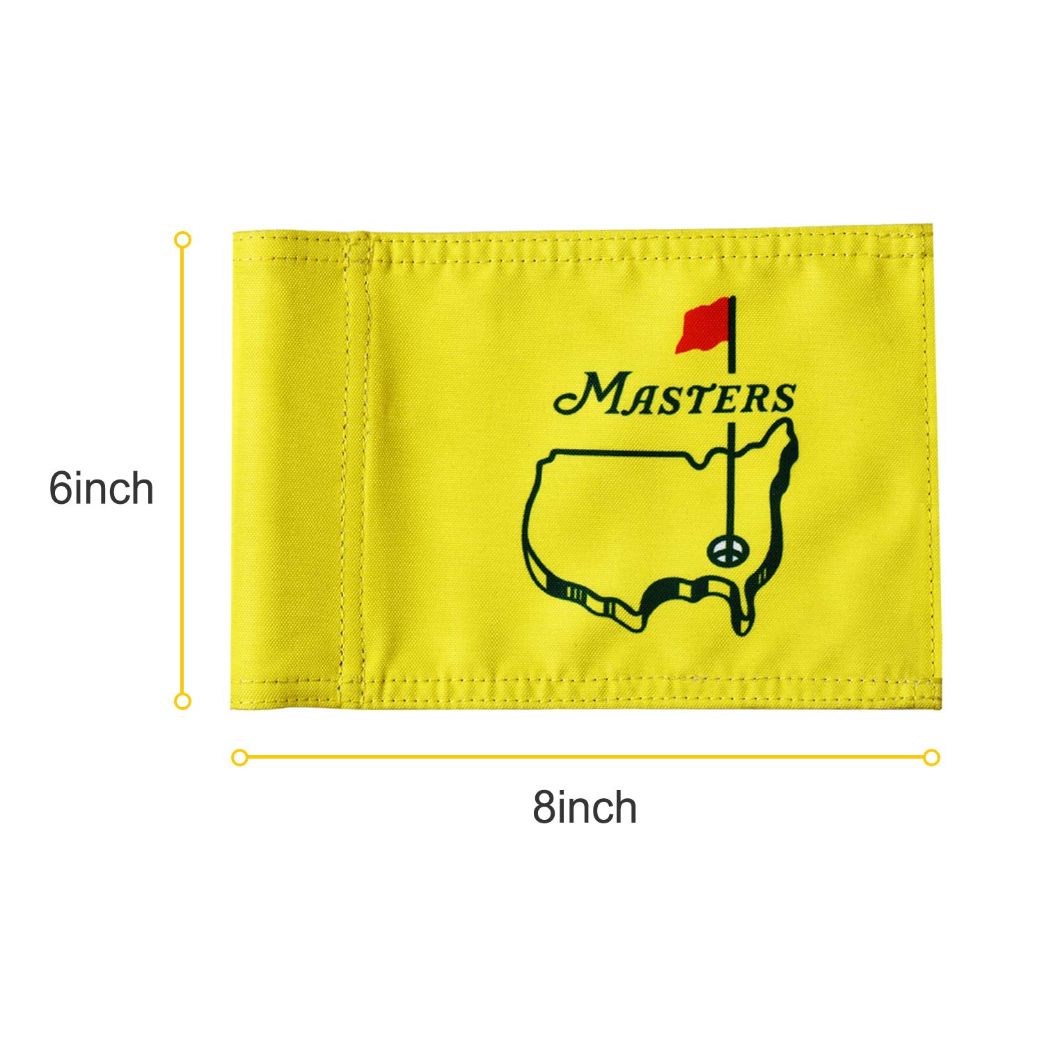 Snapklik.com : CoGolfing Augusta National Golf Flag Mini, 8x6 Inch ...