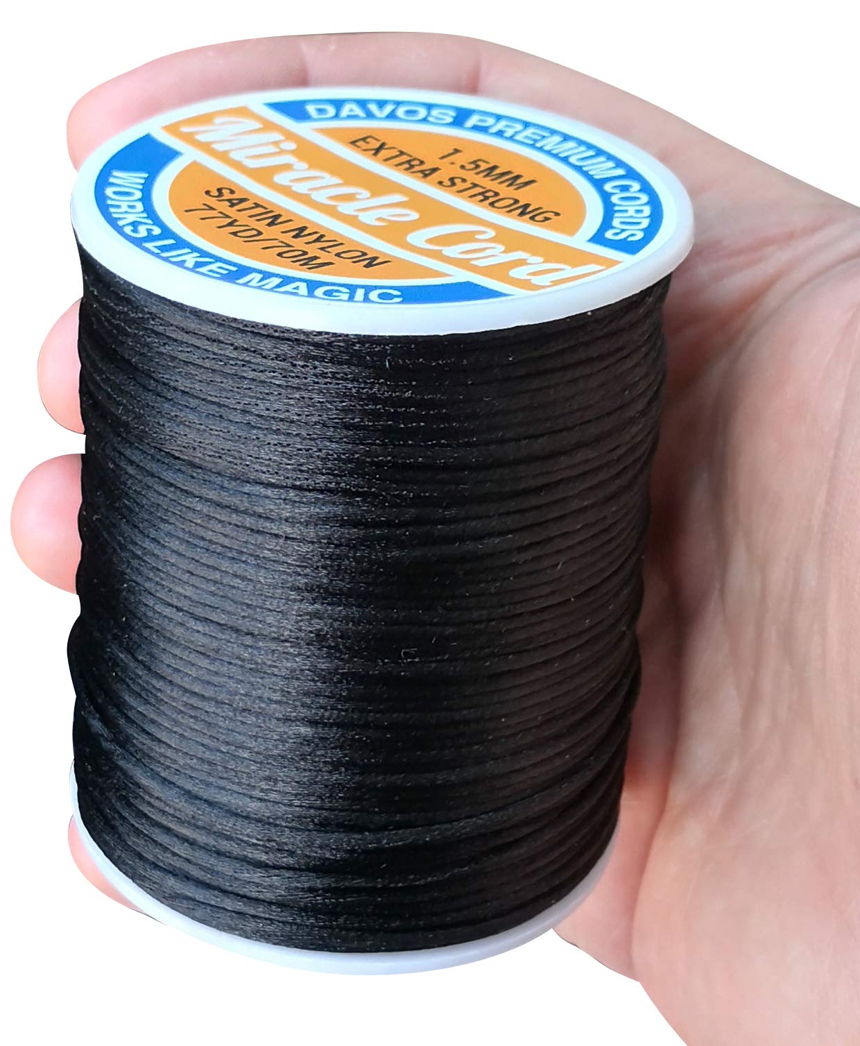 Miracle Cord 1.5mm Satin Nylon Jewellery Making String Bracelets ...