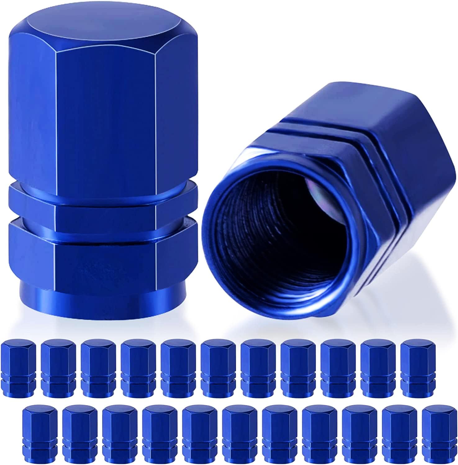 Amazon.com: EBOOT 8 Pieces Tire Stem Valve Caps Wheel Valve Covers Car ...