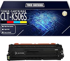 Amazon.com: CLT-506S Black Toner Cartridge Compatible for Samsung CLT-506S to Use for CLP-680 ...
