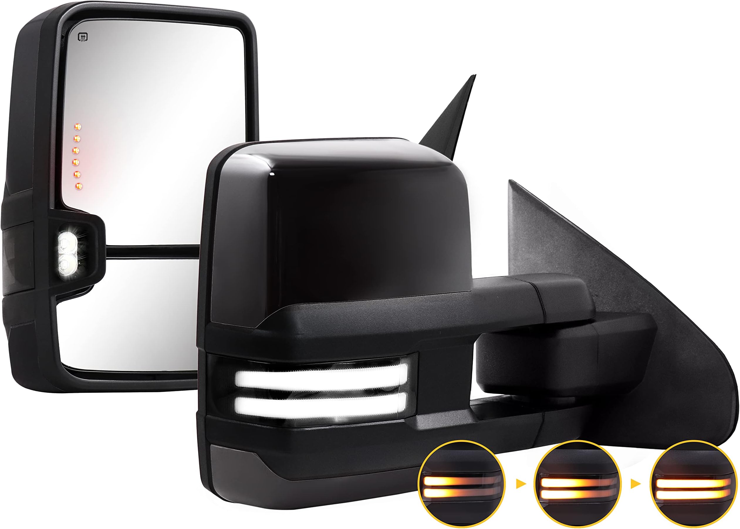 Amazon.com: ACDelco GM Accessories 23372182 Extended View Tow Mirrors ...