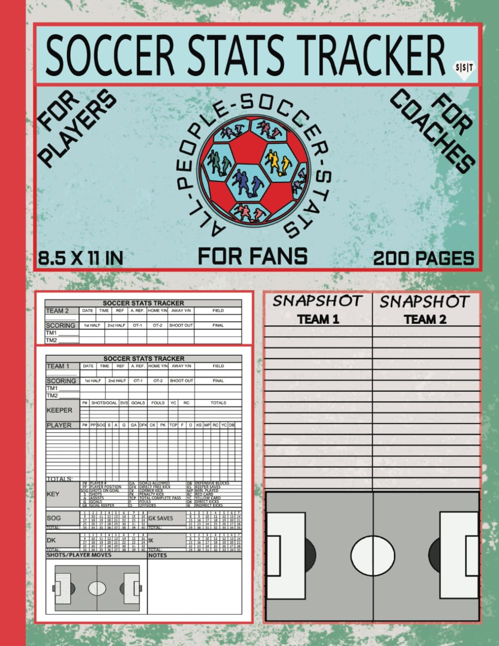 Soccer Stats Tracker | ALL - PEOPLE - SOCCER - STATSPORTS | 200 Pages ...