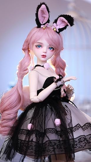 Amazon | VLEYAN 手描 球体関節人形 bjdドール BJDDoll 1/3 ドール 最高のプレゼント, 身長56 cm, 手作り ...