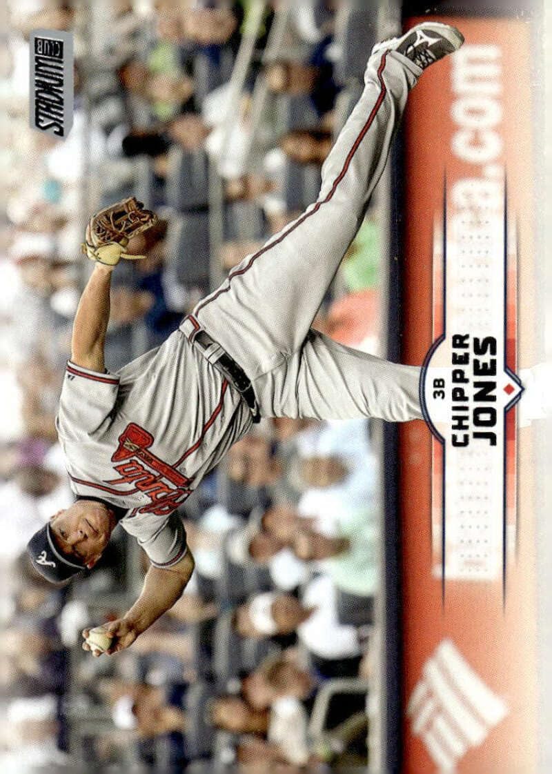 Amazon.com: CHIPPER JONES 2025 Topps Stadium Club #84 NM-MT Baseball ...