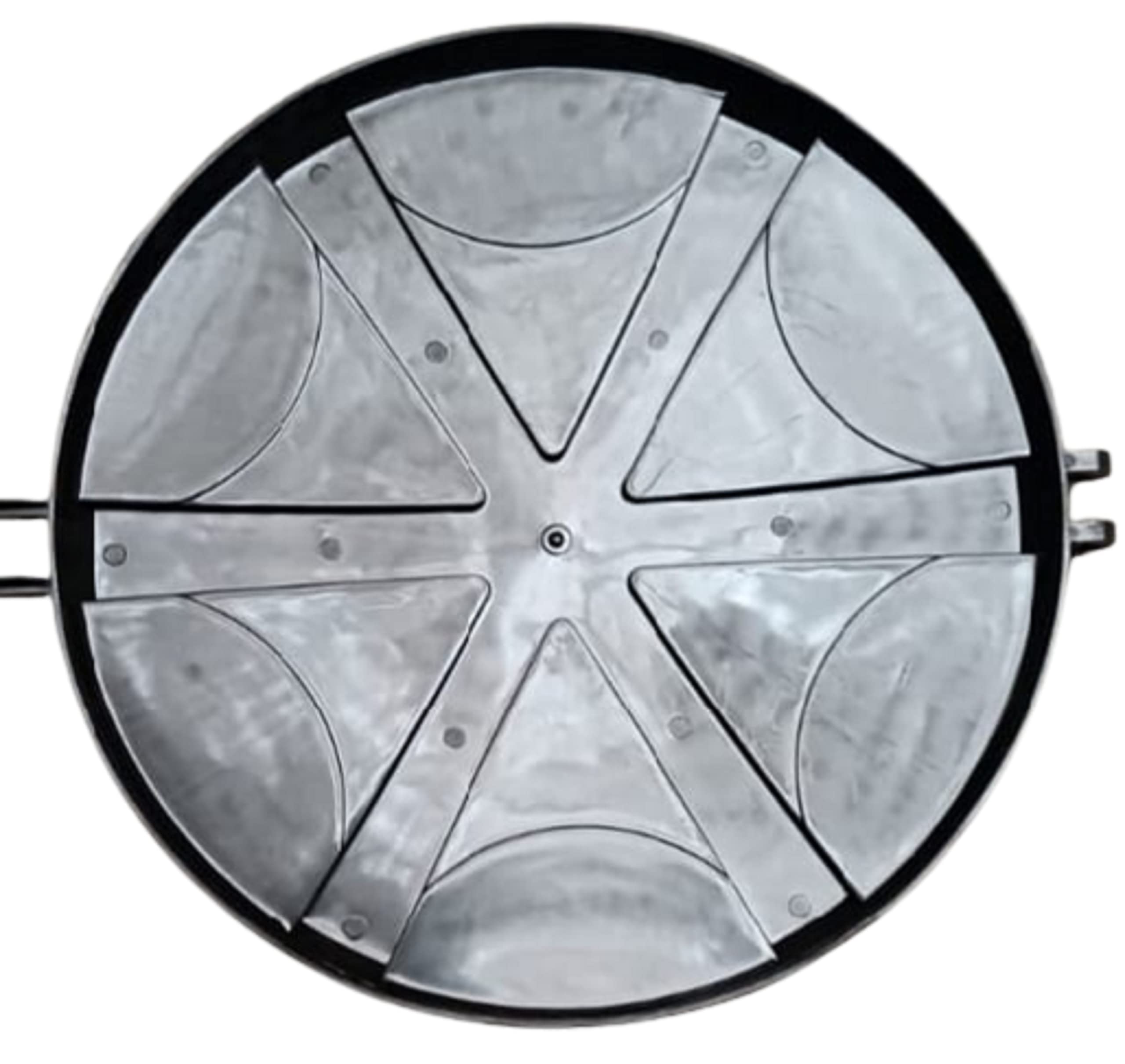 Black Hinge Type Plastic Water Tank Cover (LID) 500-1000 Litre : Amazon ...