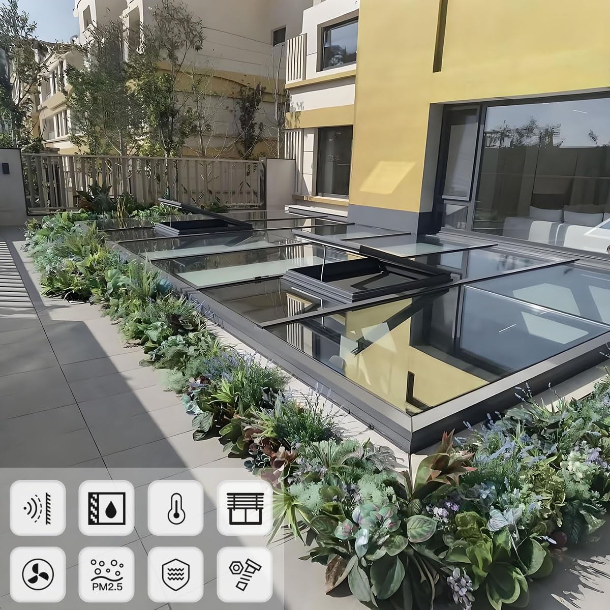Snapklik.com : Skylights & Roof Windows, Custom 19.7-47.2in Roof ...
