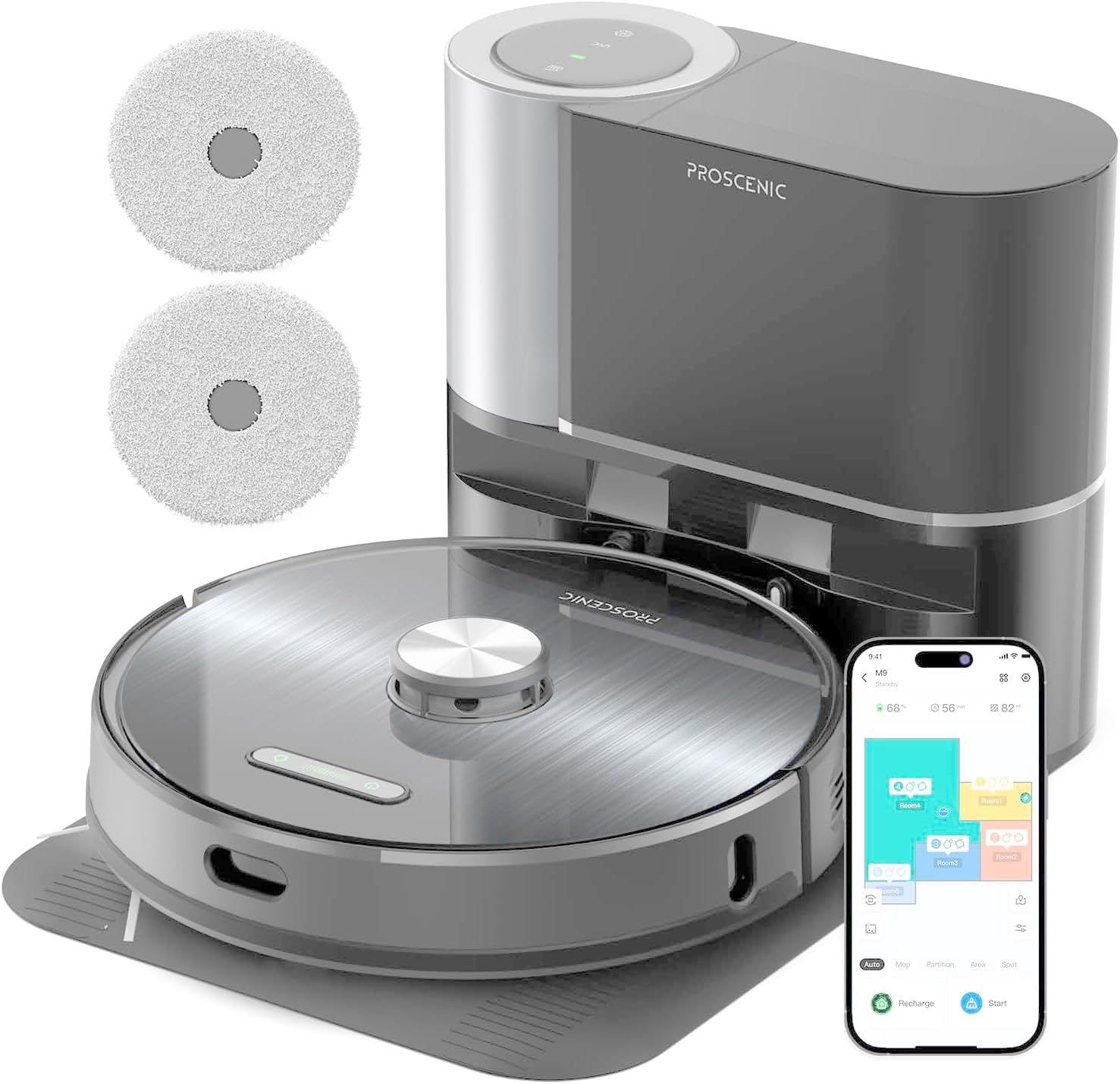 Amazon.de: Redkey R10 Saugroboter 2-in-1 mit Absaugstation und ...