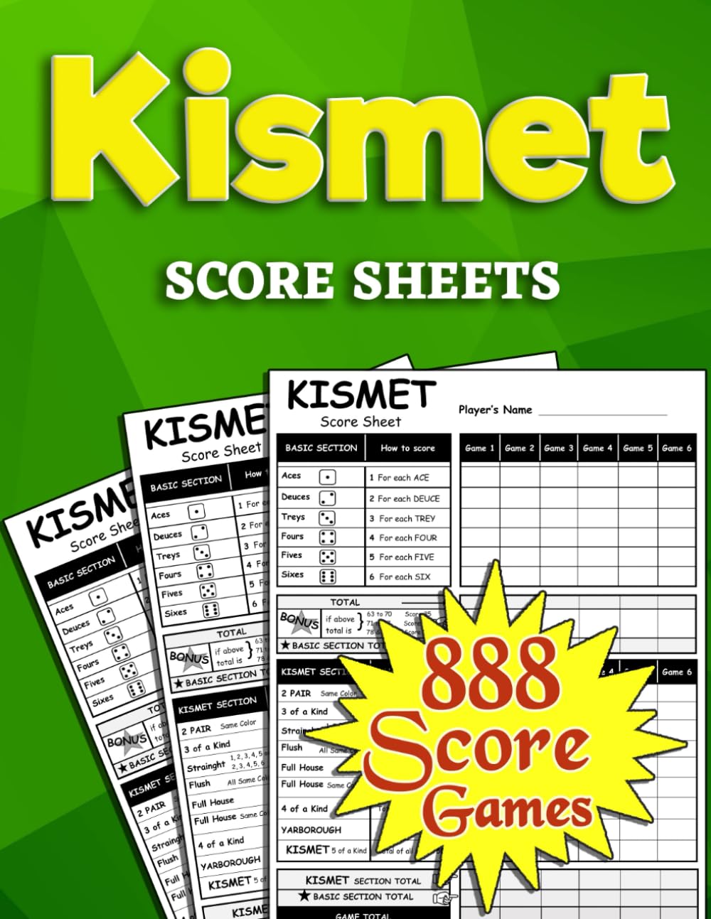 Kismet Score Sheets: Ray, Point: Amazon.com: Books