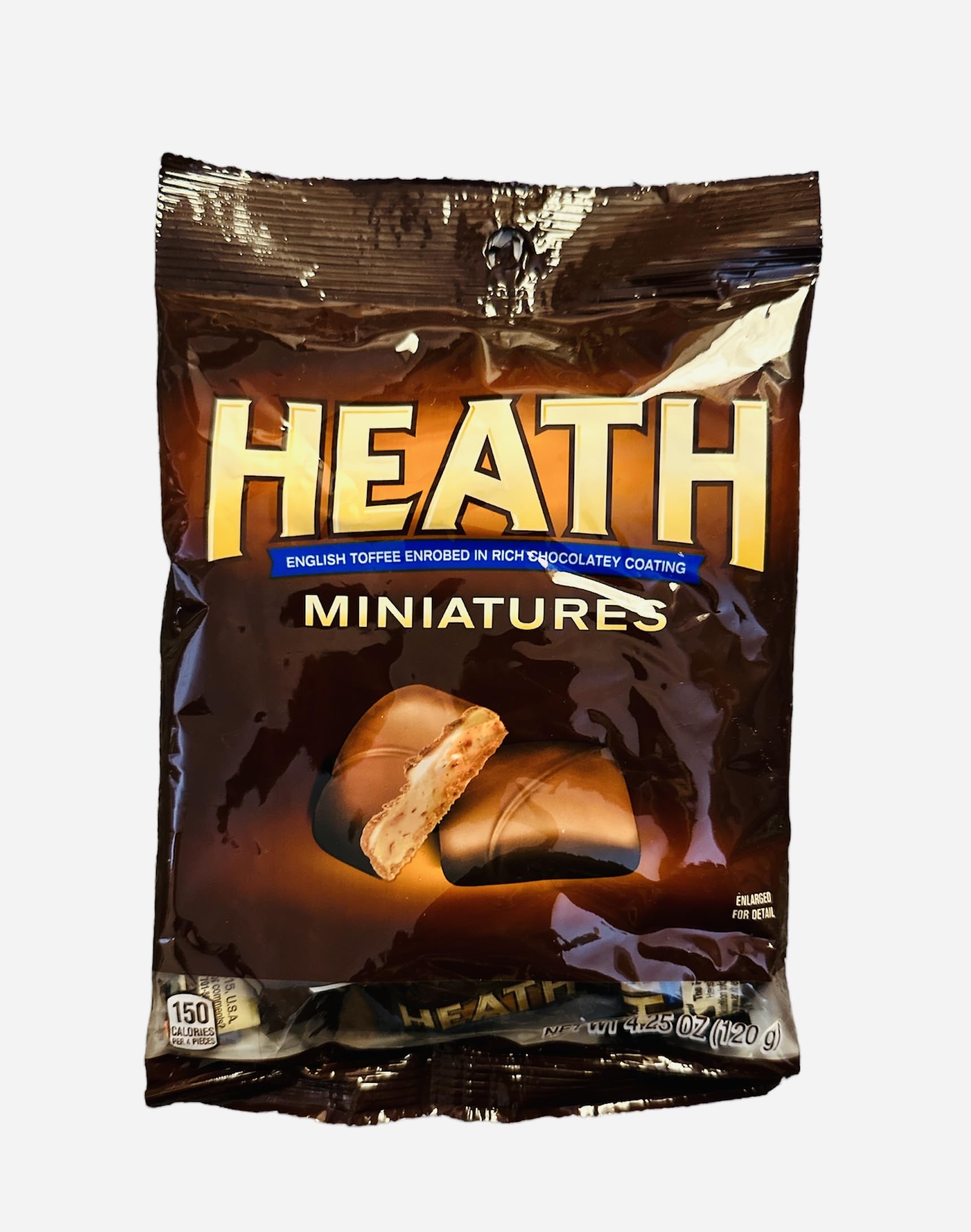 Amazon.com: One 4.25 ounce Bag Heath Miniatures Individually Wrapped ...