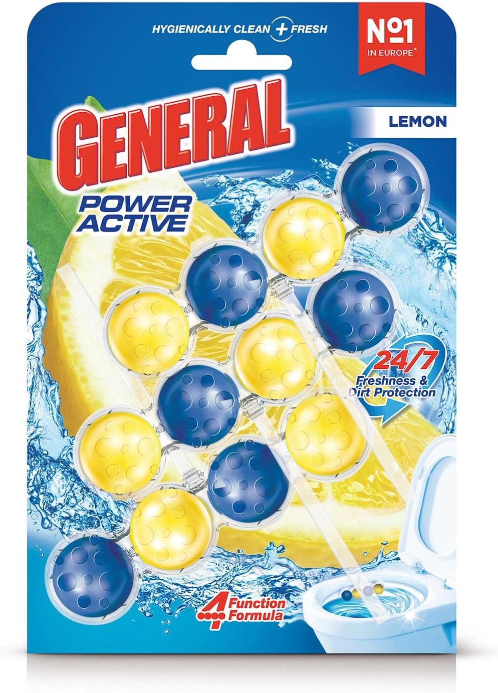 General SVR Anti-Limescale Powder, Lemon Scent, 150g — With the zesty ...