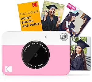 Amazon.com : KODAK Printomatic Full-Color Instant Print Digital Camera - Colorful Photos On Zink ...