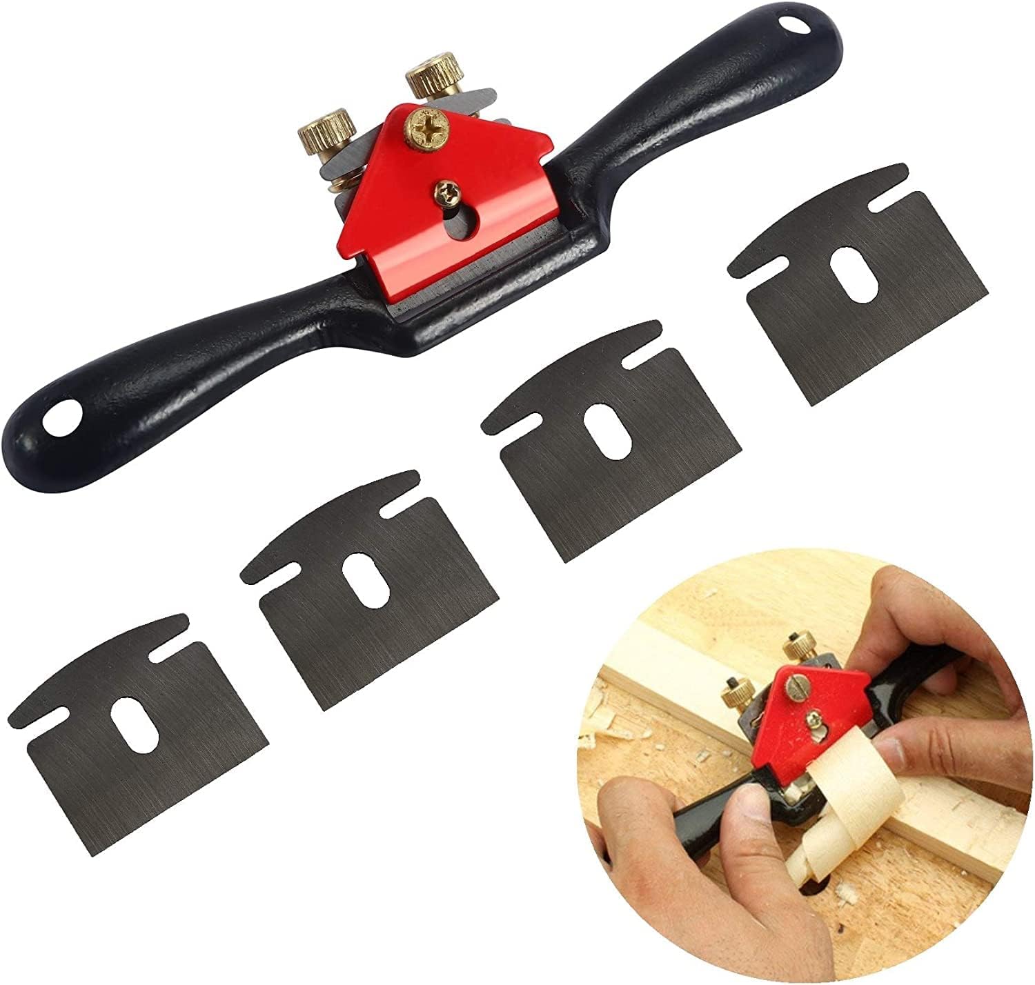 Amazon.com: Adjustable SpokeShave, 8.4Inch Spoke Shave with Flat Base ...