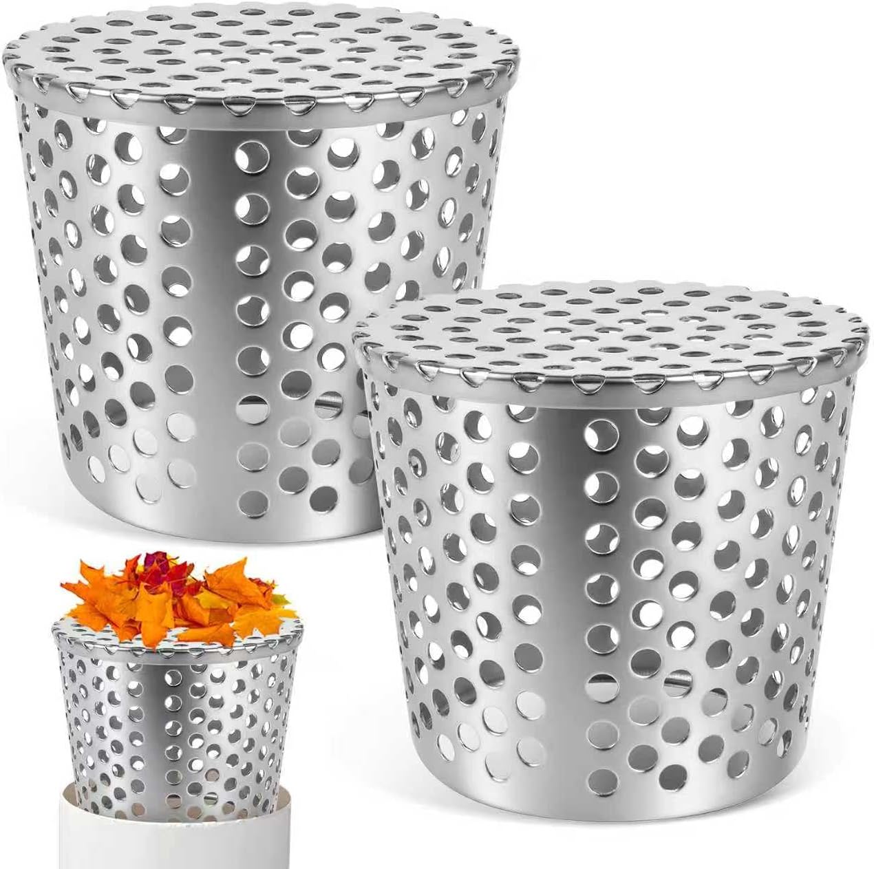 KOVSGQ Dachrinnen Laubschutz fallrohr Regenrinnen Laubschutz ...