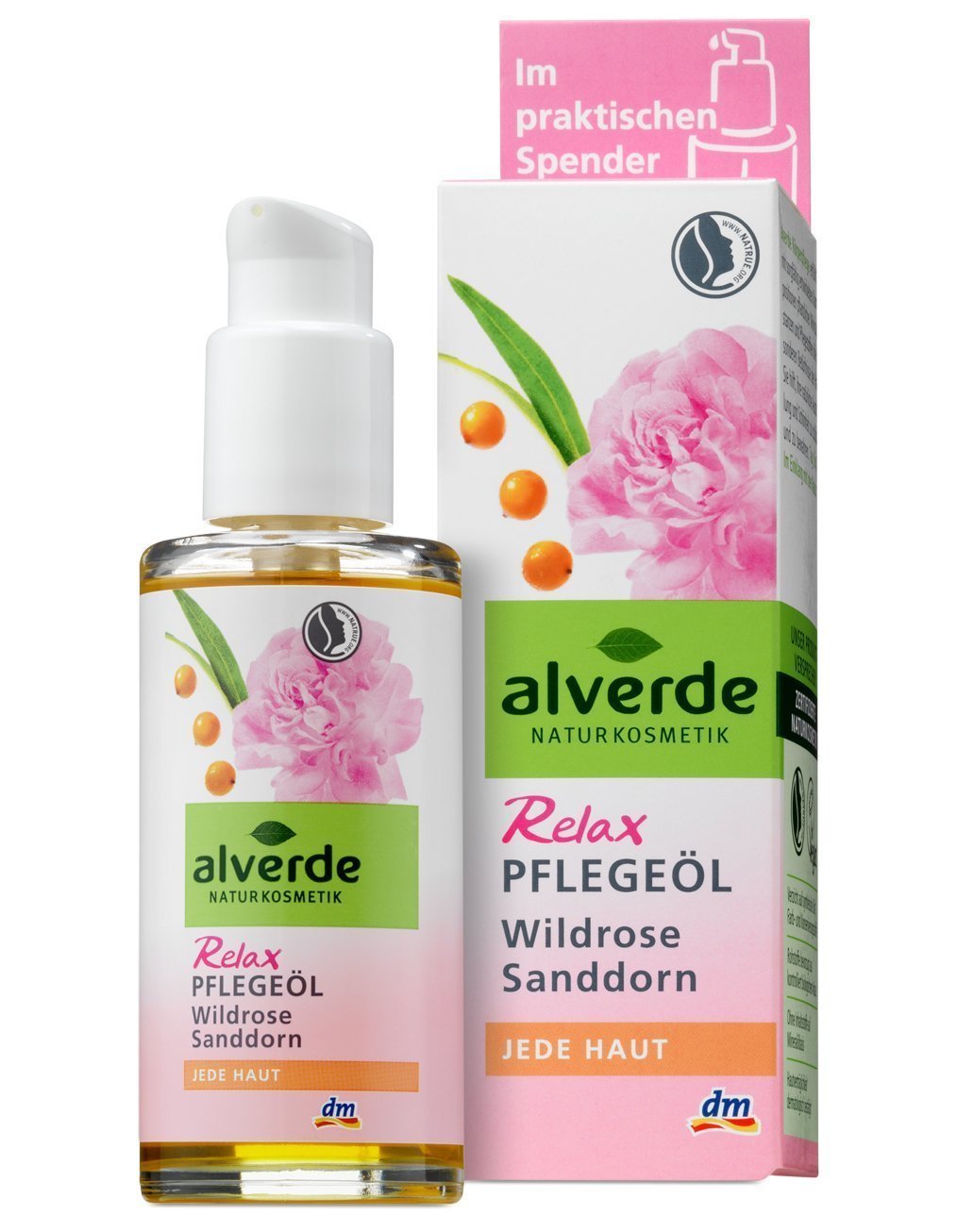 Amazon.com : MIZPZL Alverde Relaxing Organic Body Oil with Wild Rose ...
