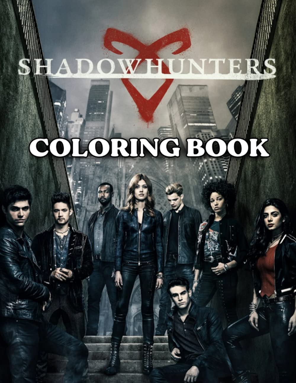Shadowhunters Coloring Book: A Cool Coloring Book With Many ...