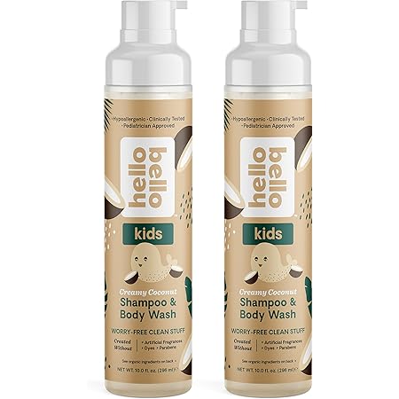 Amazon.com: Hello Bello Soft Lavender Shampoo & Body Wash | Tear-Free ...