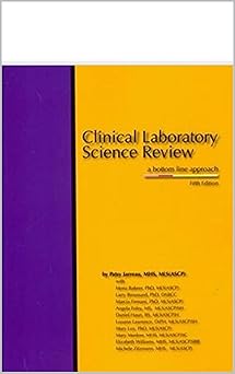 Amazon.com: Clinical Laboratory Science Review A Bottom Line Approach ...