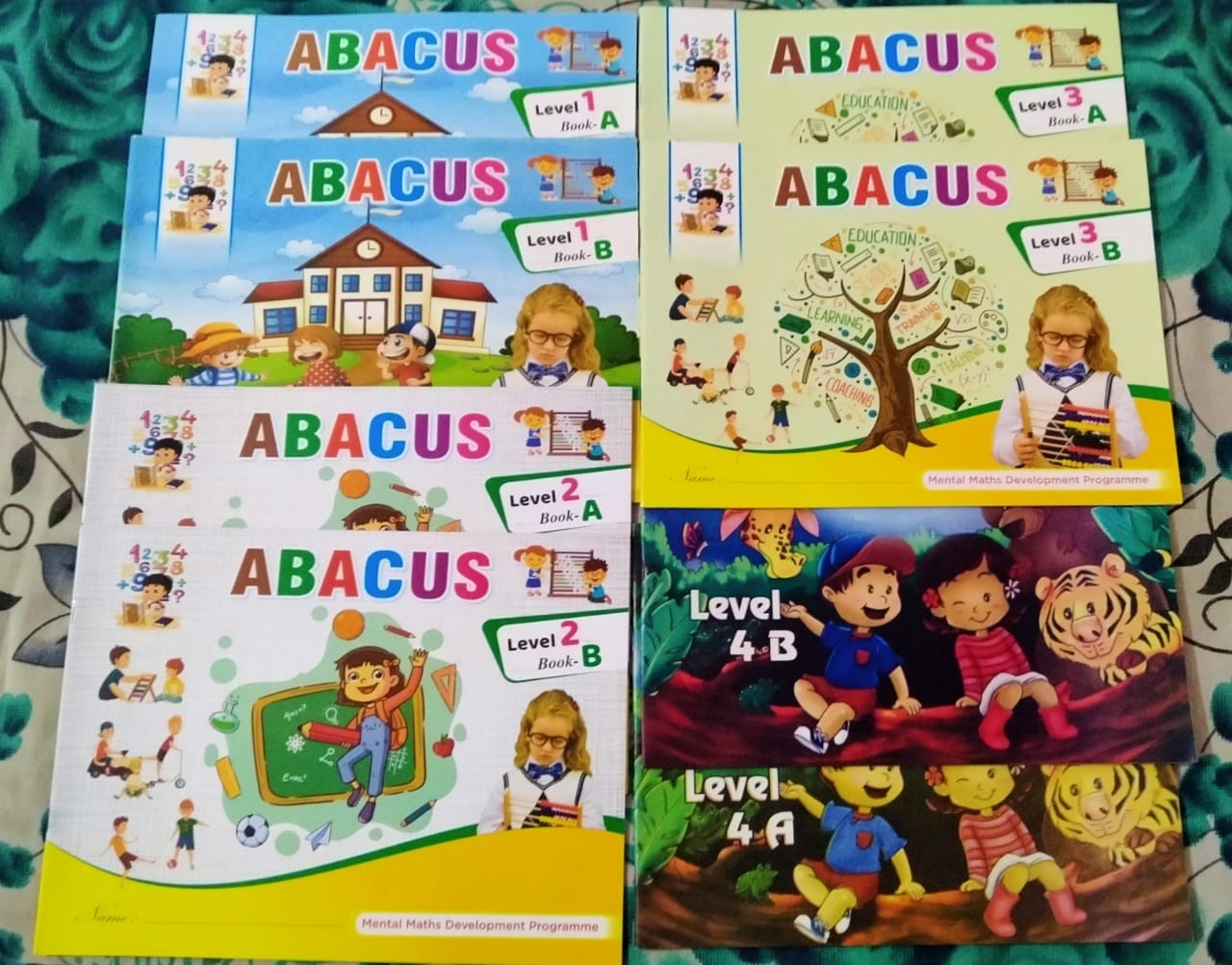 Buy Abacus mental maths programme Level:- 1 to 4 (Book- A_B Both ...