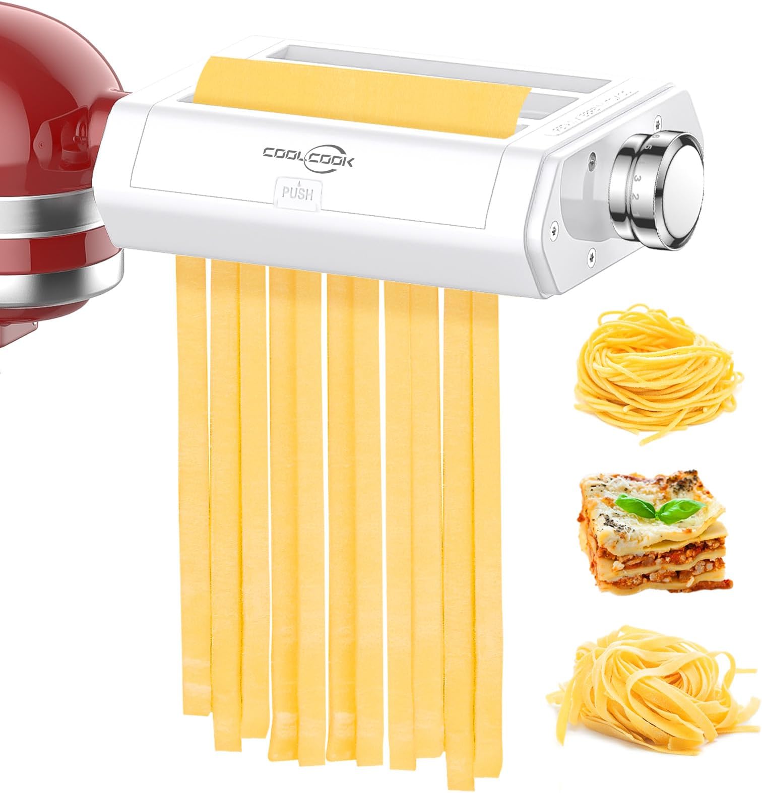 Nudelmaschine - Pasta Maker Aluminiumlegierungs Frische Manuell Pasta ...
