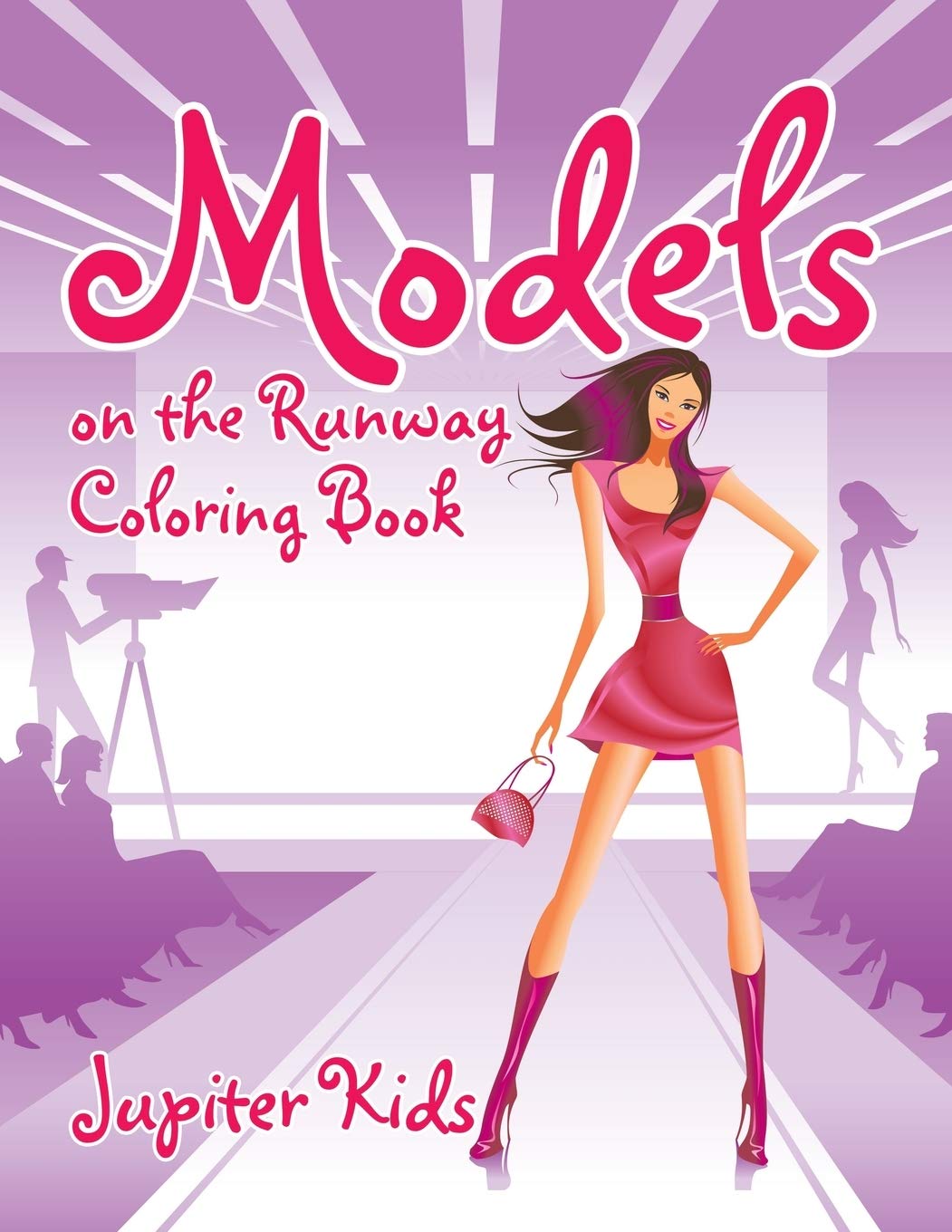 Buy Models on the Runway Coloring Book Online at desertcartINDIA