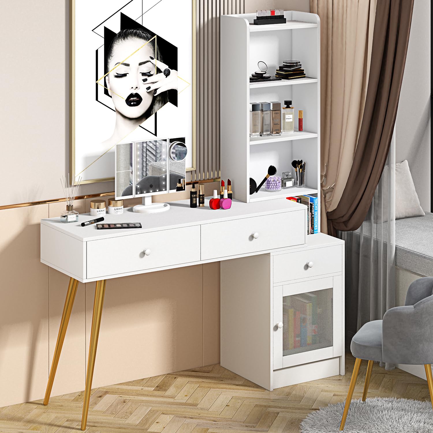 Snapklik.com : SFDOU Vanity Desk
