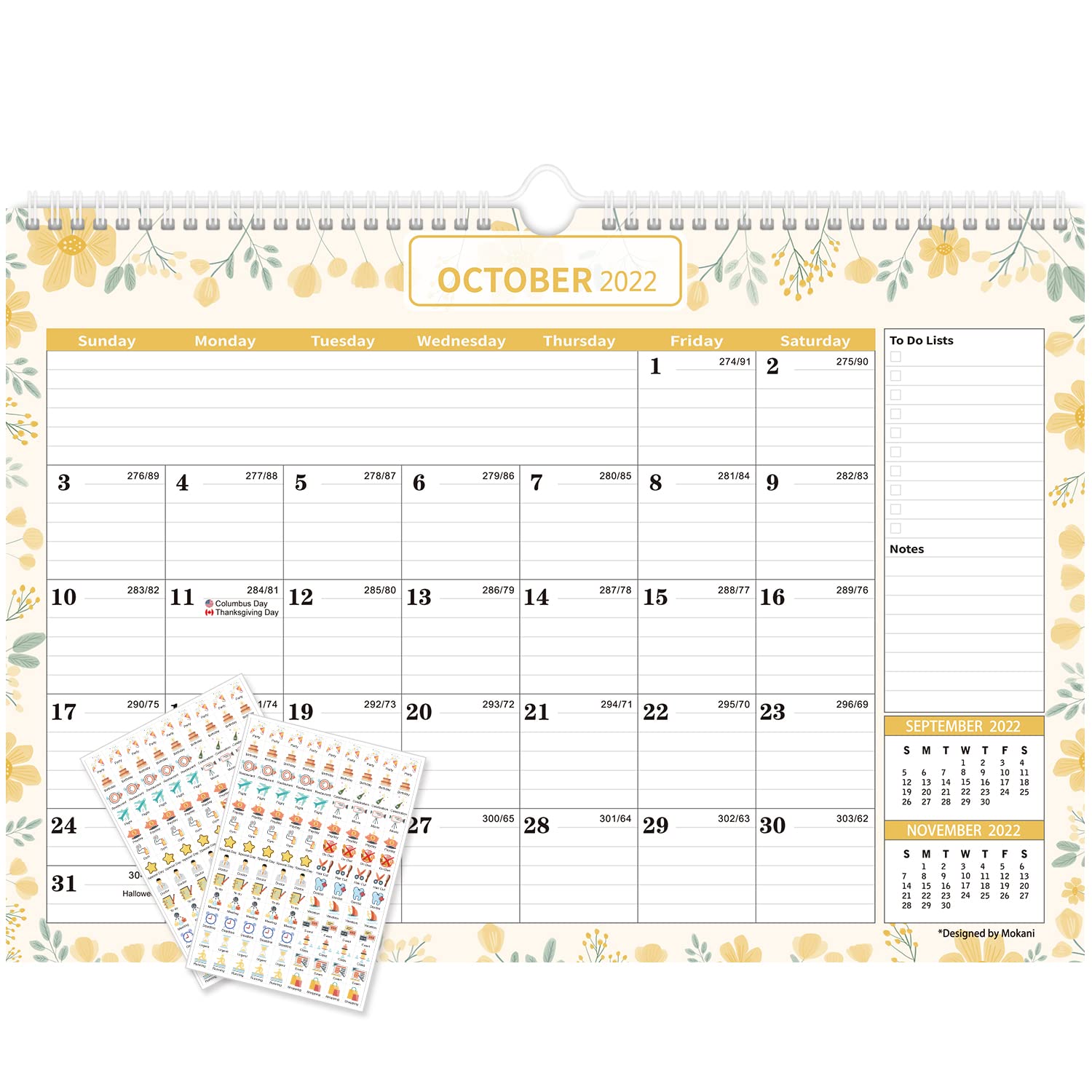Buy 2022 2023 Wall Monthly Hanging 2022 2023 With US Holidays And buy-2022-2023-wall-monthly-hanging-2022-2023-with-us-holidays-and