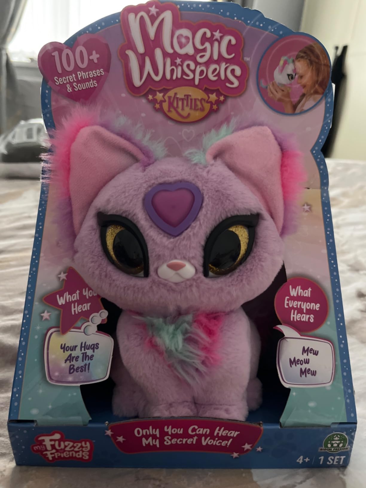 My Fuzzy Friends Magic Whispers Zoey Kitty Interactive Plush Pet Kids ...