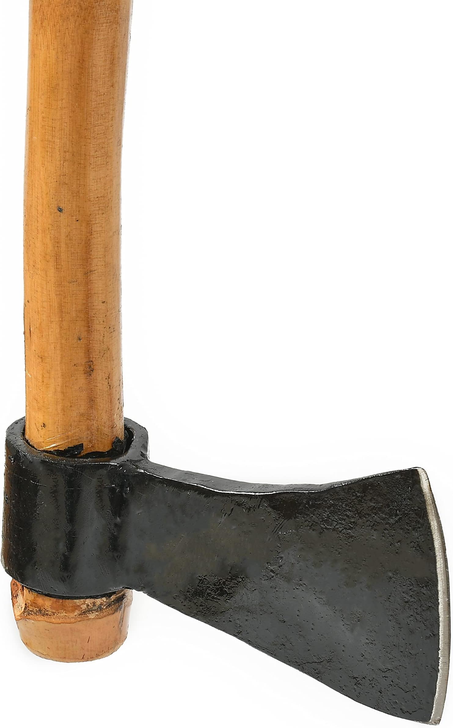 KRUFE Heavy Tomahawk Axe with Bamboo Handle Steel Blade for Superior ...