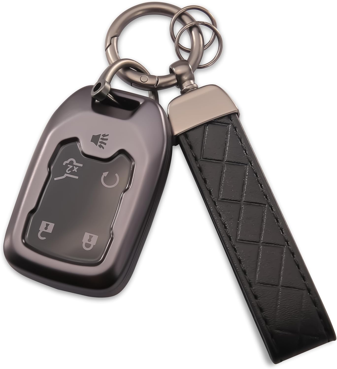 Amazon.com: HOUTIAN TPU Key Fob Cover with Keychain Key Case Fit for ...