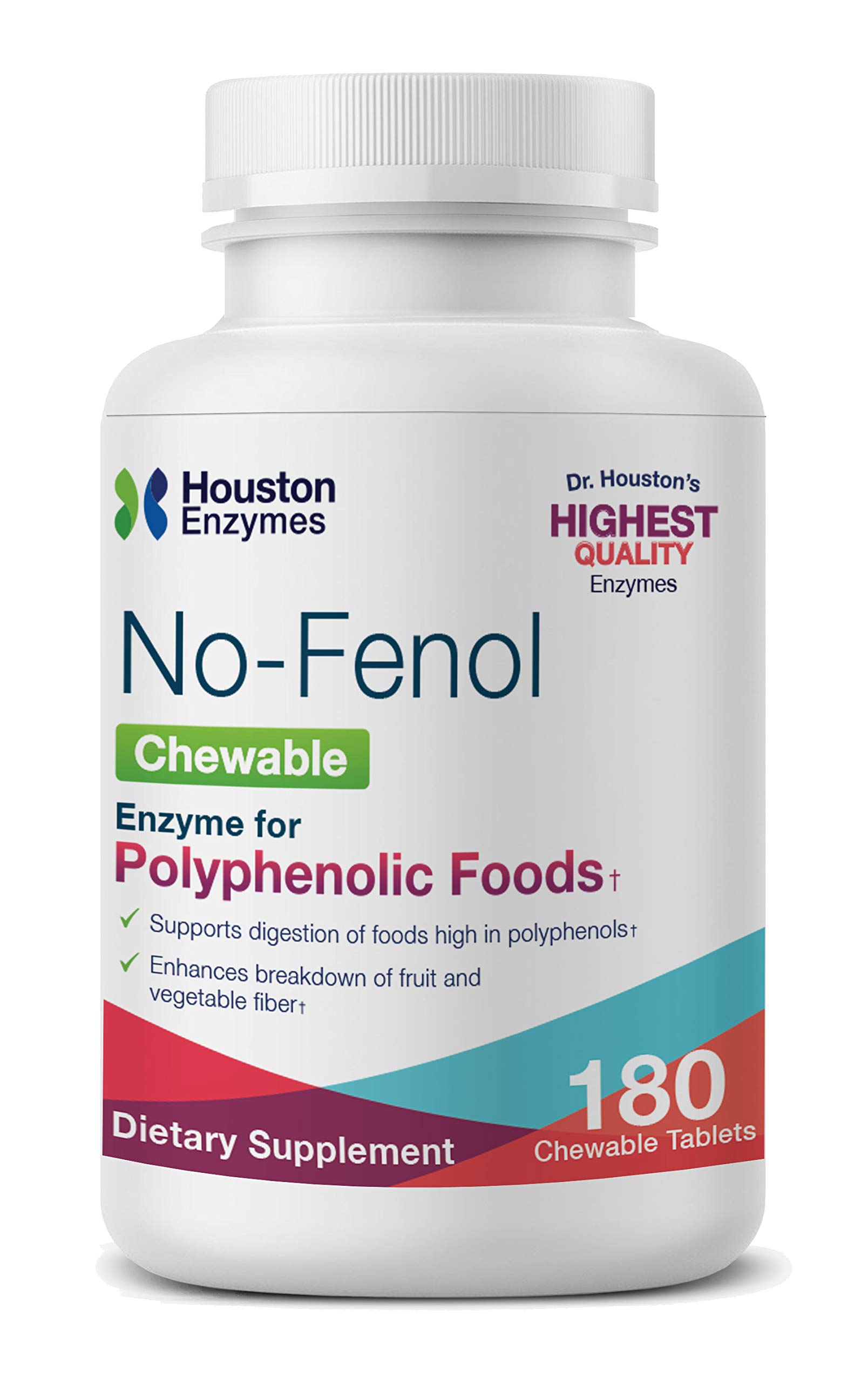 Buy Houston Enzymes No-Fenol Enzyme for Polyphenolic Foods – 180 ...