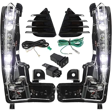 Amazon.com: WFLNHB 1 Pair of Fog Lights Driving Daytime Running Light ...