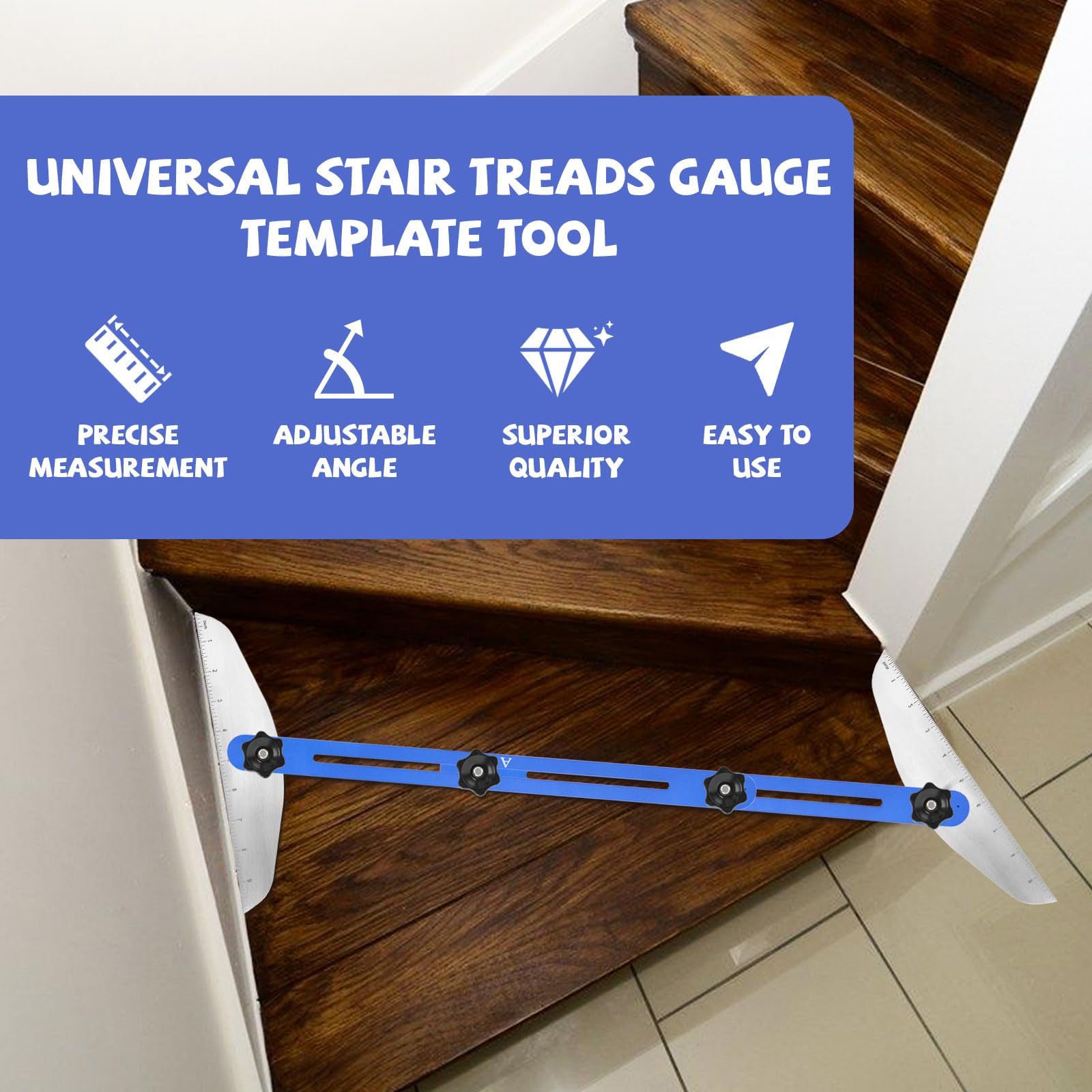 Stair Cladding Kits Stair Tread Gauge And Shelf Layout Tool Adjustable ...