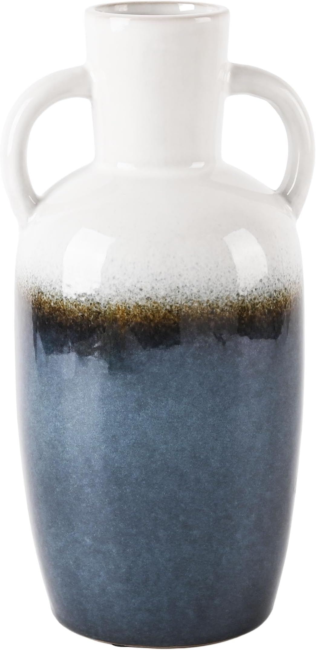 Amazon.com: Deco 79 Ceramic Decorative Vase Ombre Centerpiece Vase ...