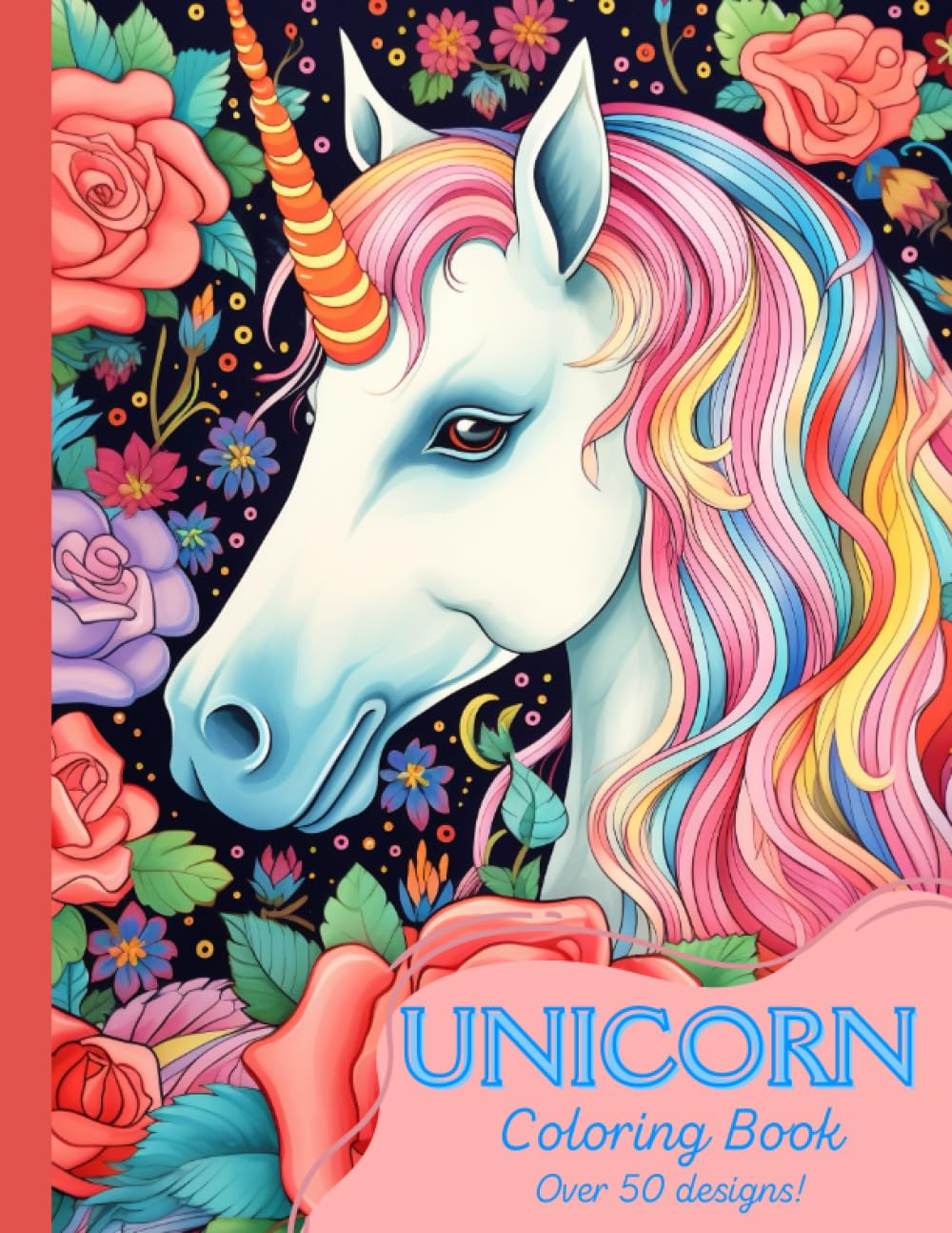 Amazon.com: Unicorn Coloring Book: For Kids and Kids at Heart | 110 ...