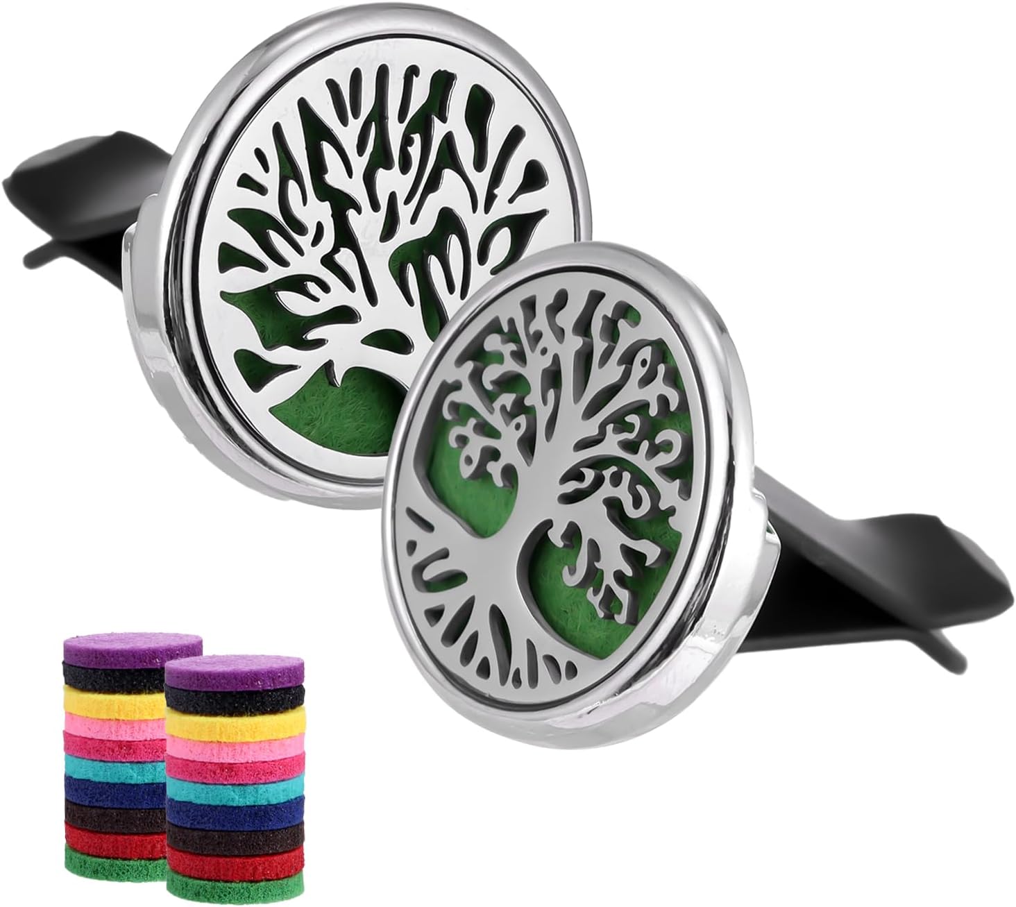 Amazon.com: Car Diffuser Vent Clip 4 Pack, Car Aromatherapy Essential ...