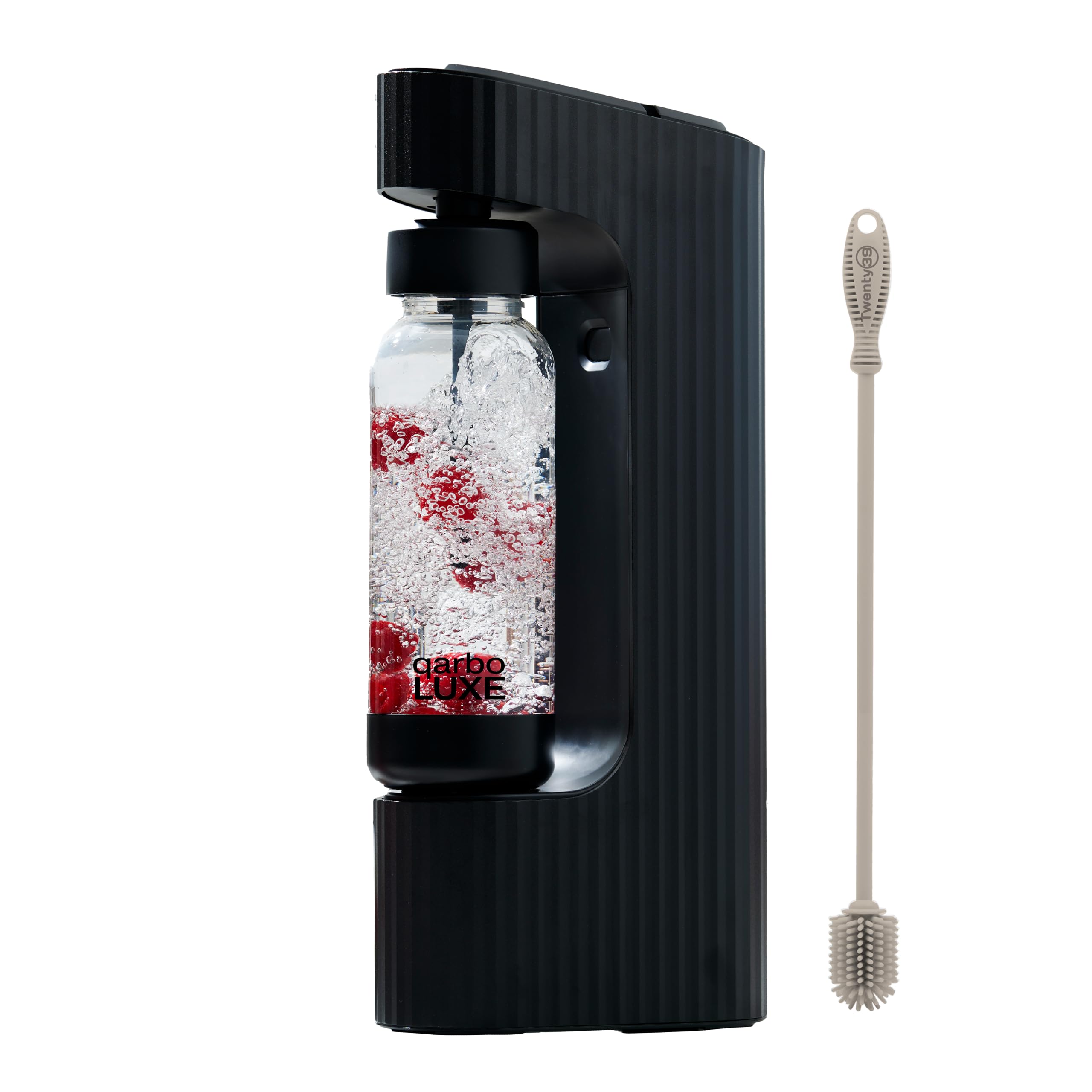 Amazon.com: Twenty39 qarbo LUXE Premium Metal Sparkling Water Maker Machine - Soda Beverage ...