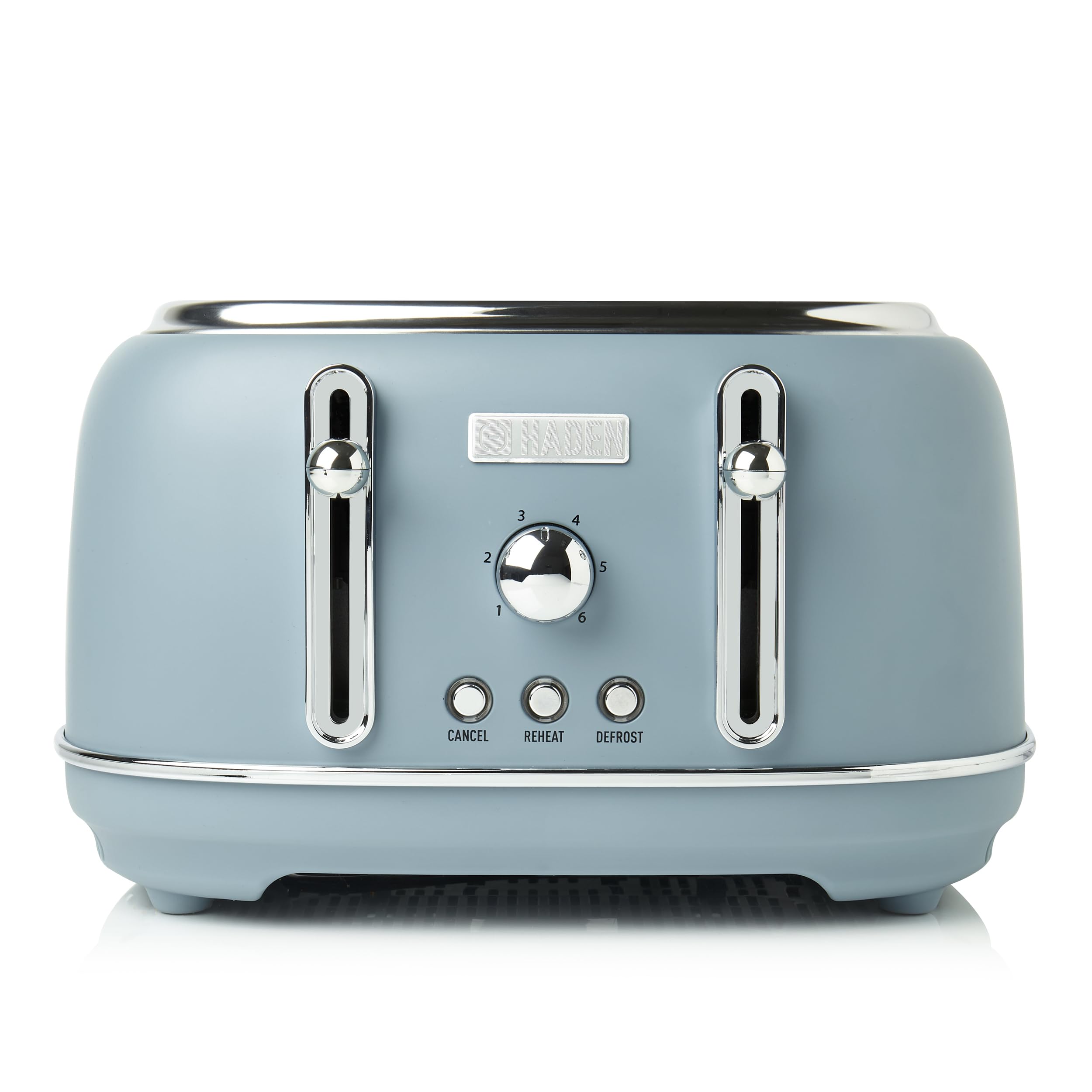 Haden Highclere Blue Toaster 4 Slice - Adjustable Browning Control ...