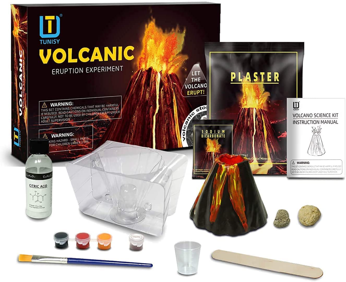 NATIONAL GEOGRAPHIC Ultimate Volcano Kit Think Blue Marble