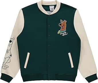 Scooby Doo Mens Varsity Jacket - Scooby, Shaggy, Velma, Mystery Machine ...