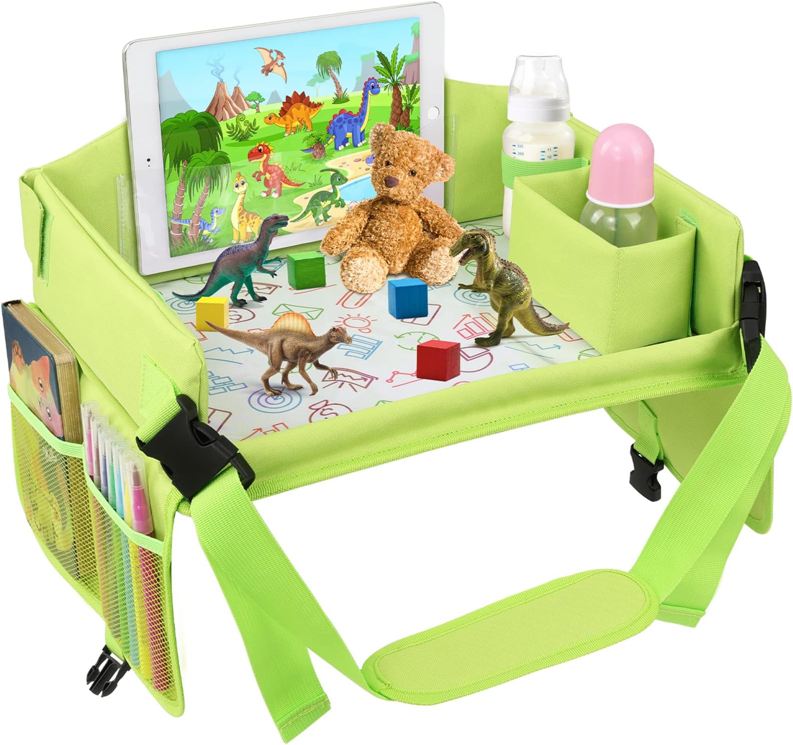 Amazon.com: Kids Car Seat Travel Tray - Kids Travel Tray for Toddler ...
