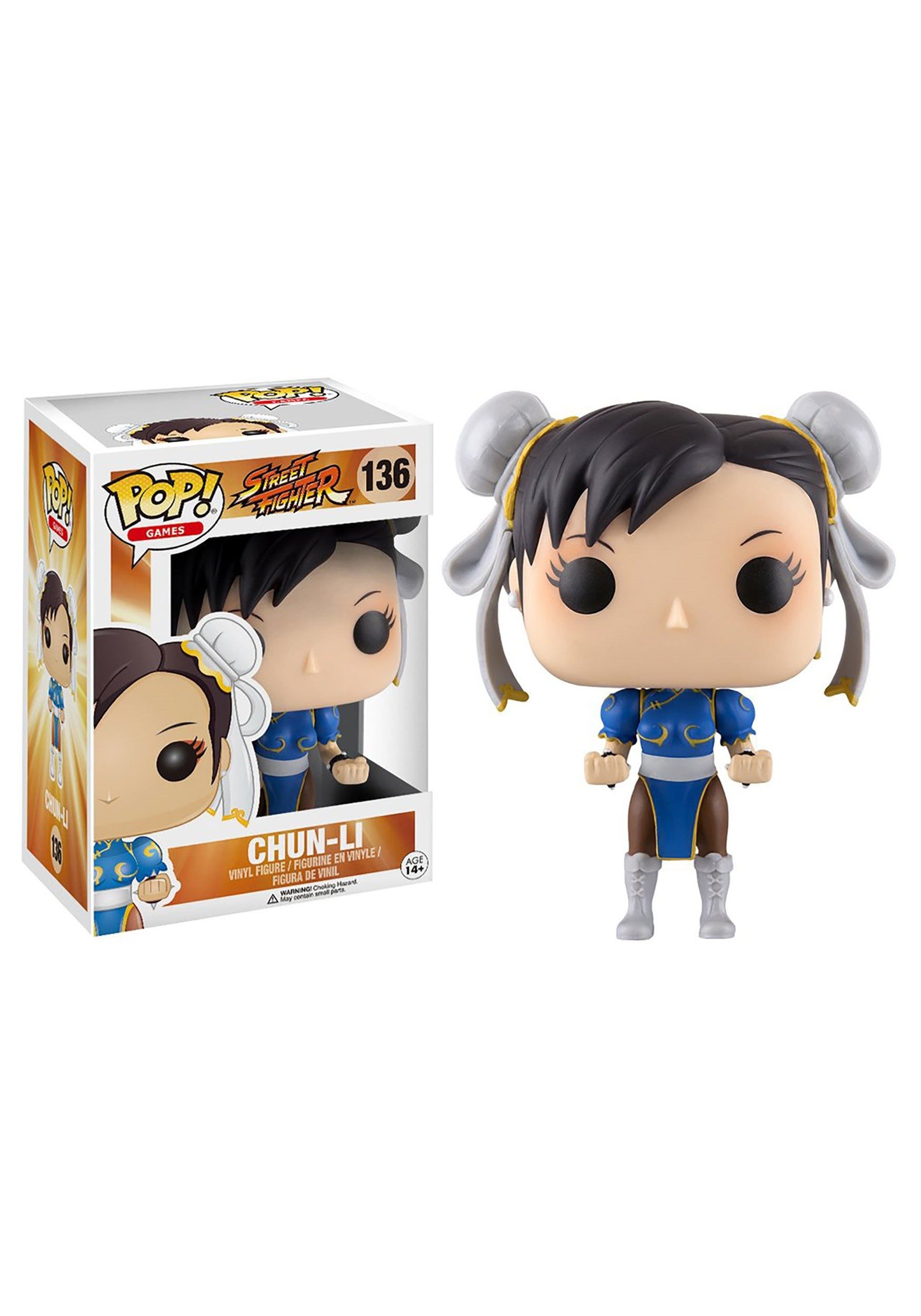 Amazon.com: Funko Street Fighter Chun-Li Pop Games Figure : Toys & Games