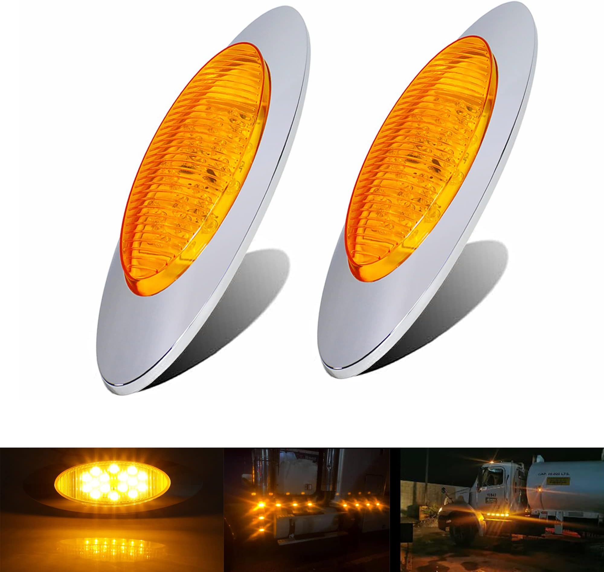 Amazon.com: Optronics 00212345P Amber LED Marker Light : Automotive