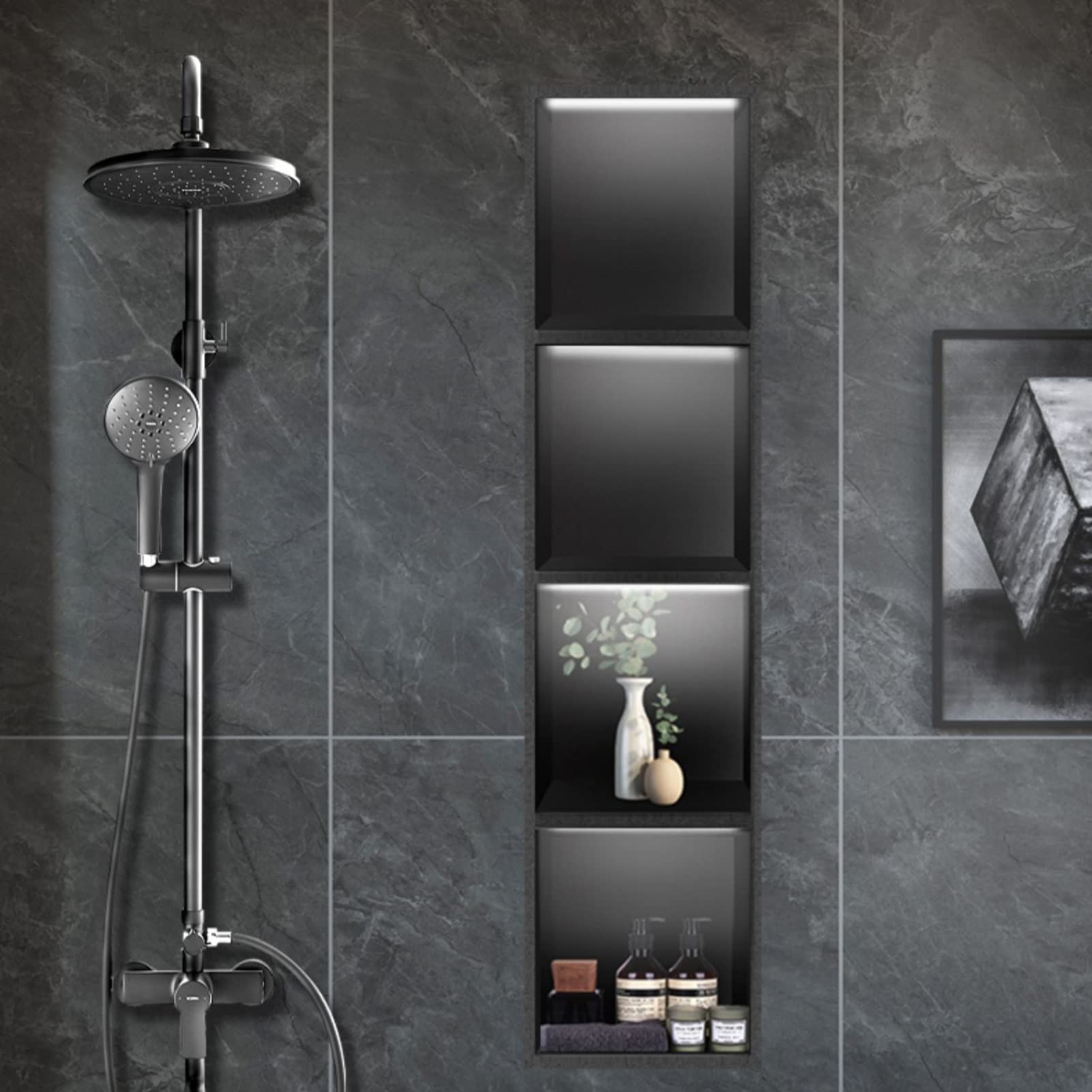 Waterproof Shower Recesses Re Tile Shower Recess Walls