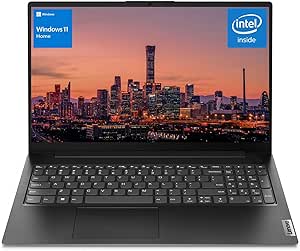 Amazon.com: Lenovo V15 Business Portable Laptop, 15.6" FHD Anti-Glare Display, 8GB RAM, 128GB ...