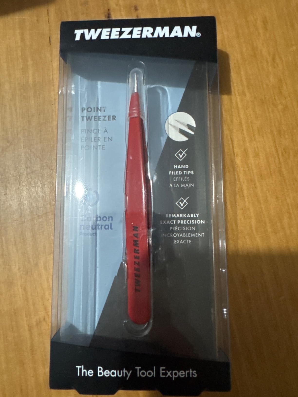 Tweezerman Stainless Steel Point Tweezer in Assorted Colors ...