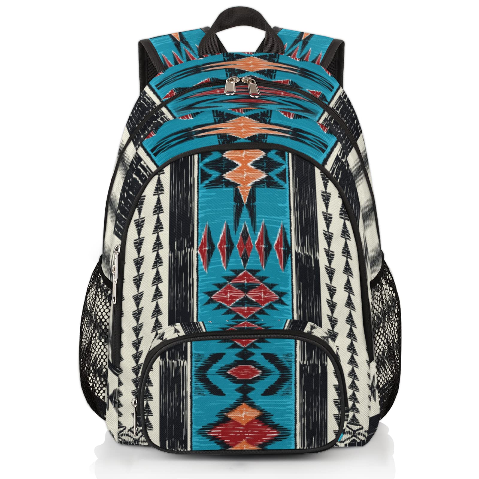 Amazon.com | Pardick Ethnic Aztec School Backpacks for Girls Boys Teens ...