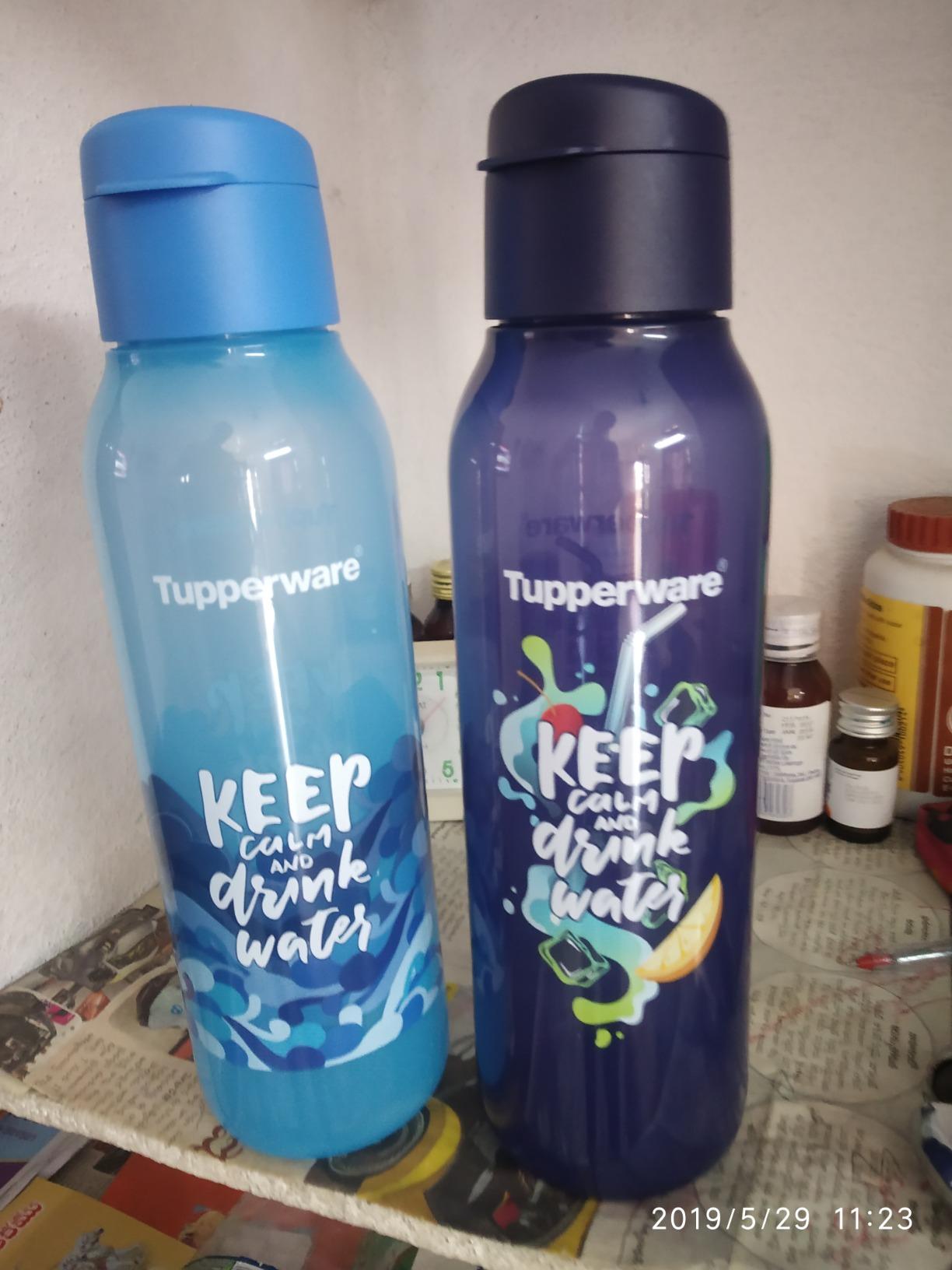 Tupperware Water Bottle - 750Ml (Pack of 2) : Amazon.in: Home & Kitchen