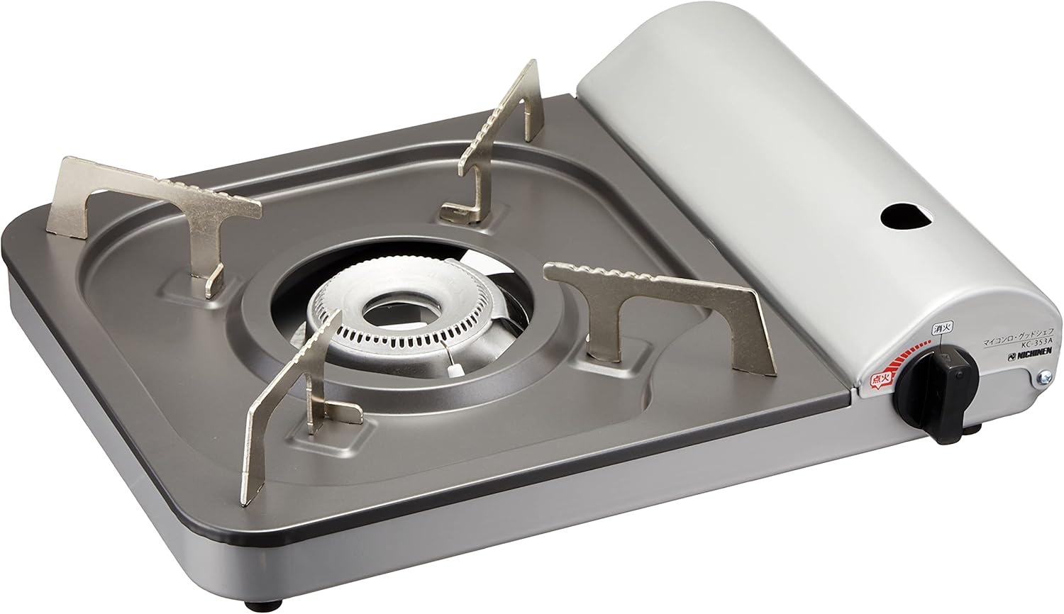 ニチネン マイコンロ グッドシェフ KC-353A グレー 高級ブランド
