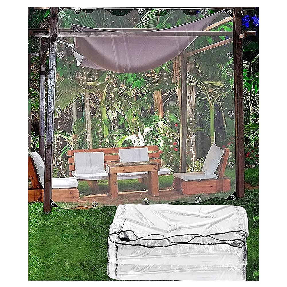 Transparent Tarpaulin Pvc Glass See Through Tarp Anti Freezing Rain ...